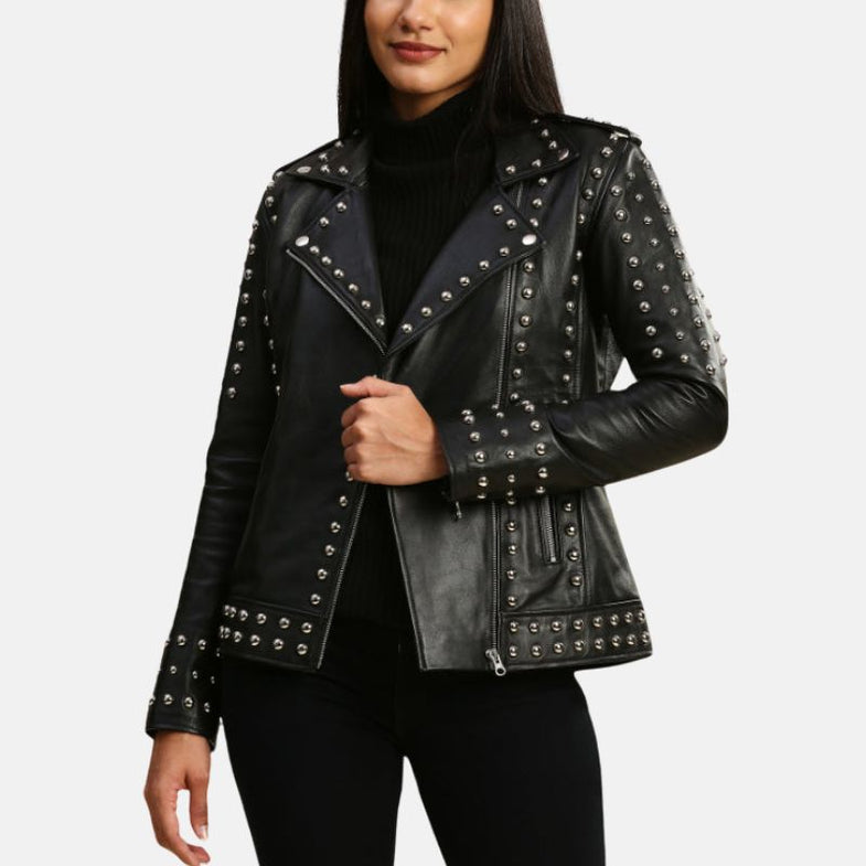 Black Leather Jacket Women's – Trendy Jacket